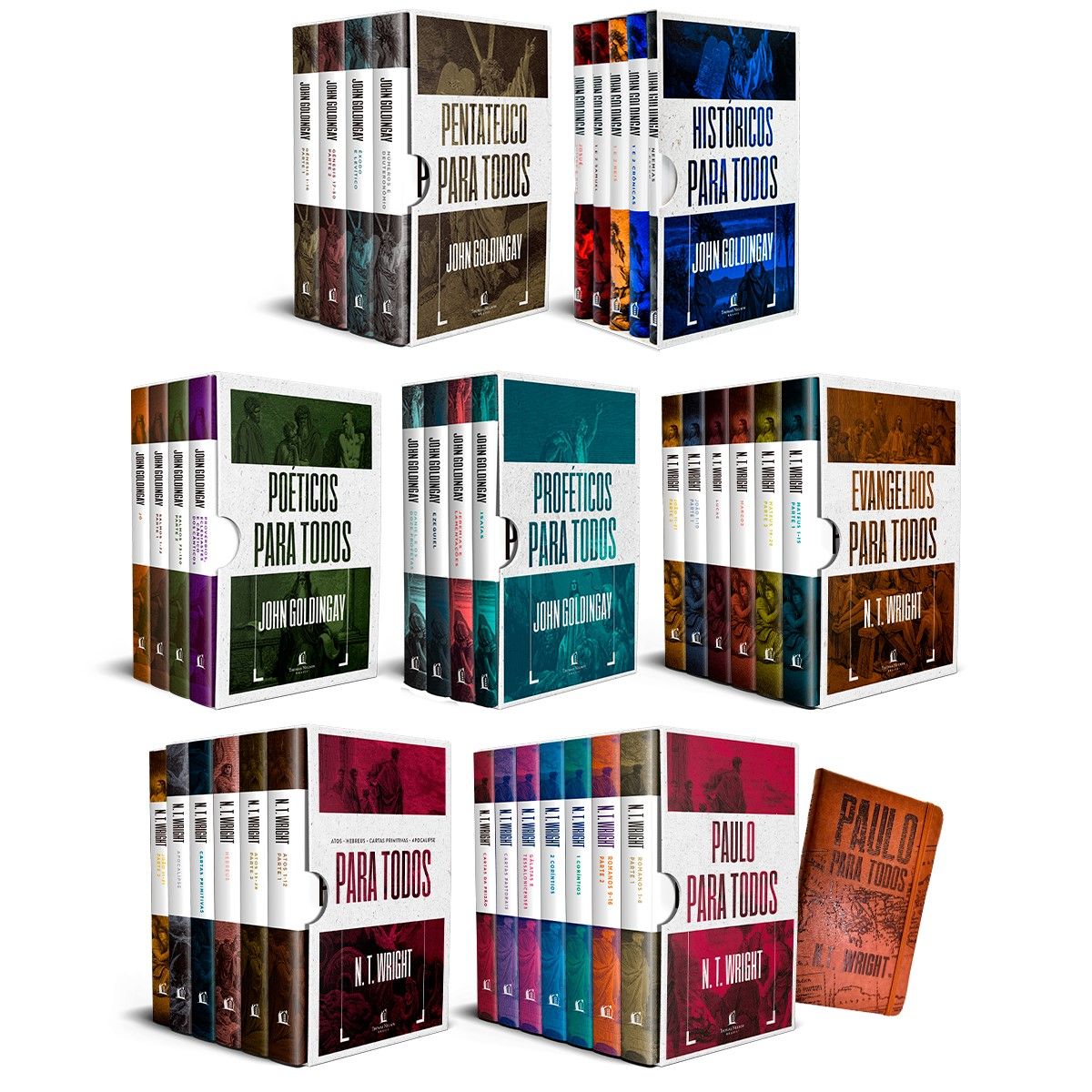 Kit completo "A Bíblia Para Todos" + Caderno de luxo - Capa dura – TN HarperCollins Brasil