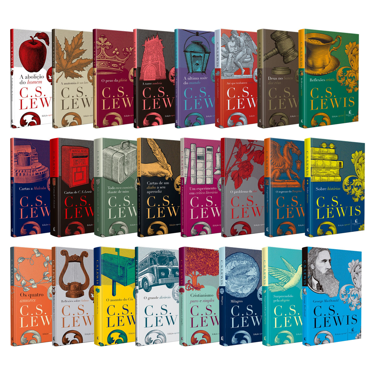 Kit de luxo C S Lewis – TN HarperCollins Brasil